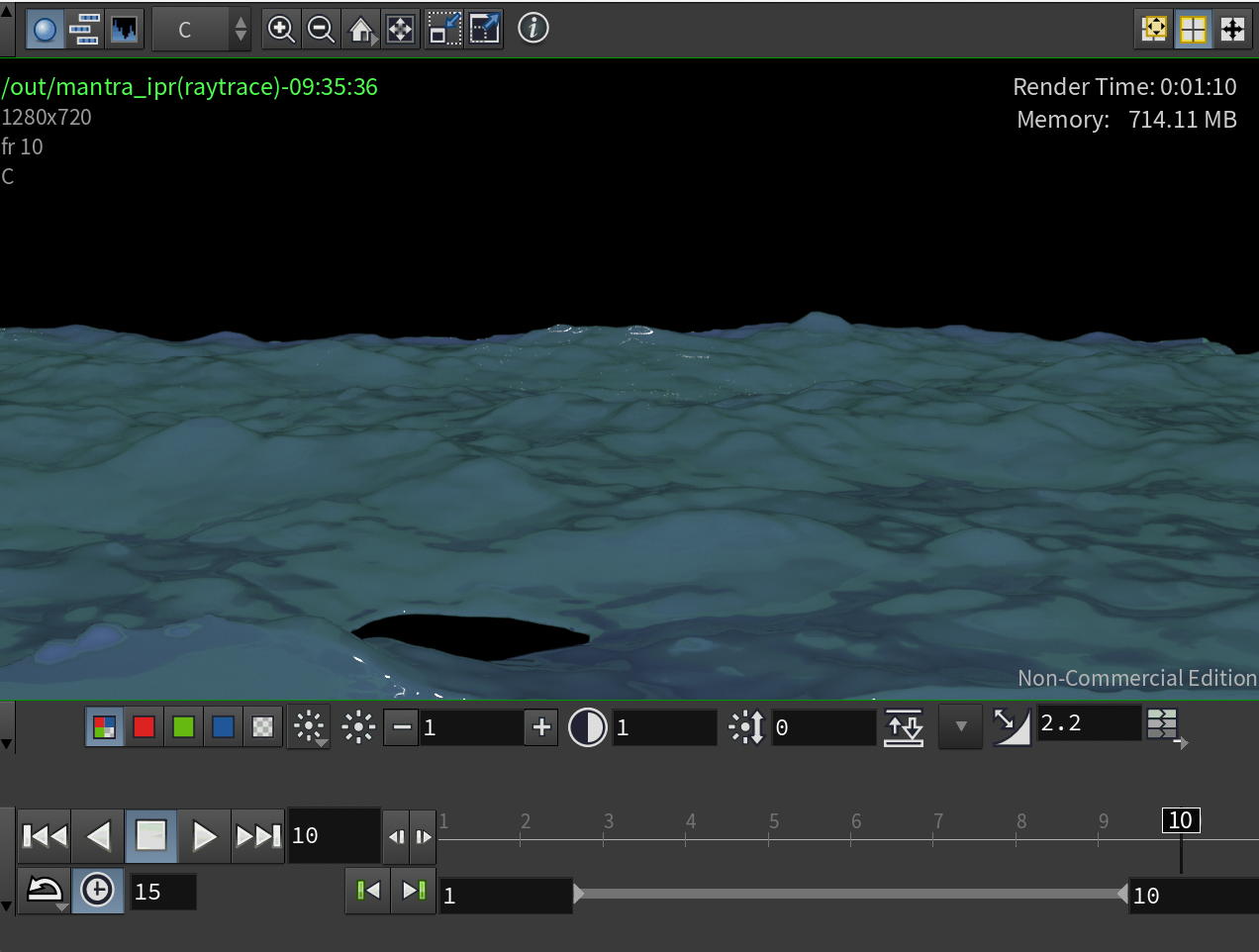 Houdini Ocean Jamie Wunning